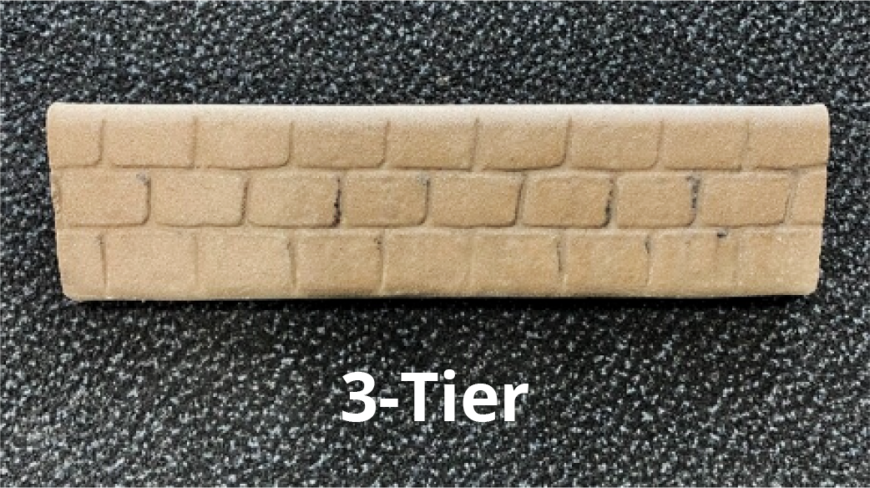 Concrete Edging Colors & Stamps Options | Curb-It