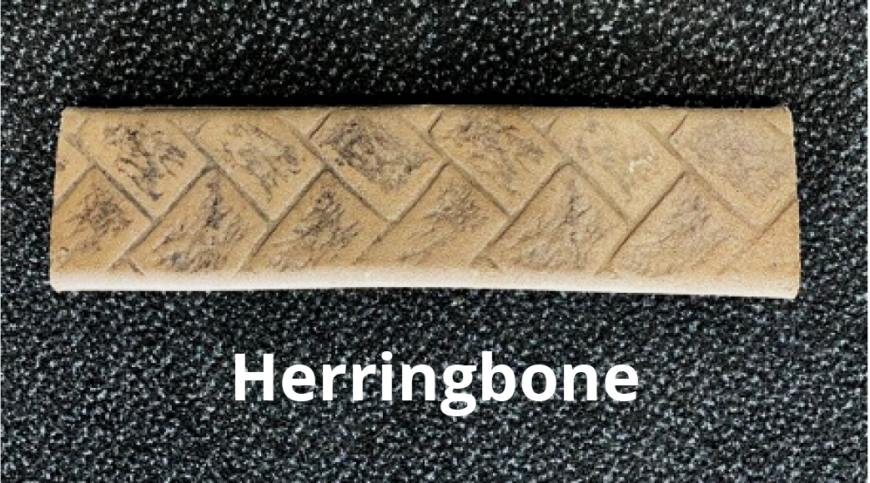 Concrete Edging Colors & Stamps Options | Curb-It